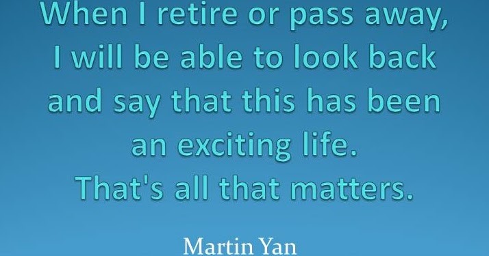 A More Exciting Life