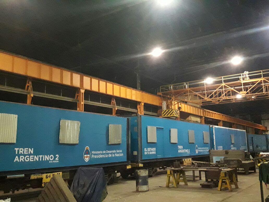 CRÓNICA FERROVIARIA: Culminaron los trabajos en el Tren Argentino 2 ...