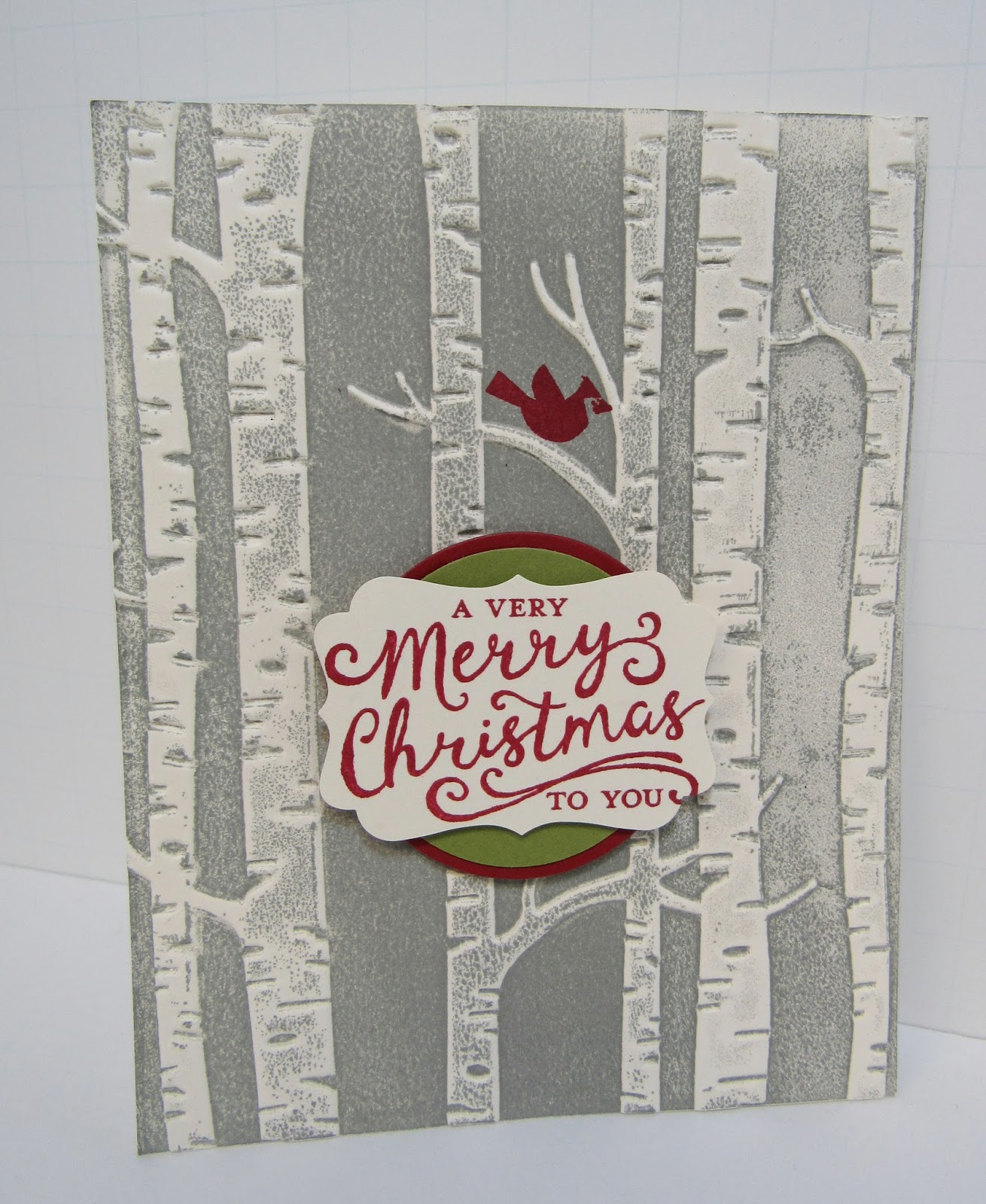 Personally Yours: Stampin' Up! Woodland Textured Embossing Folder