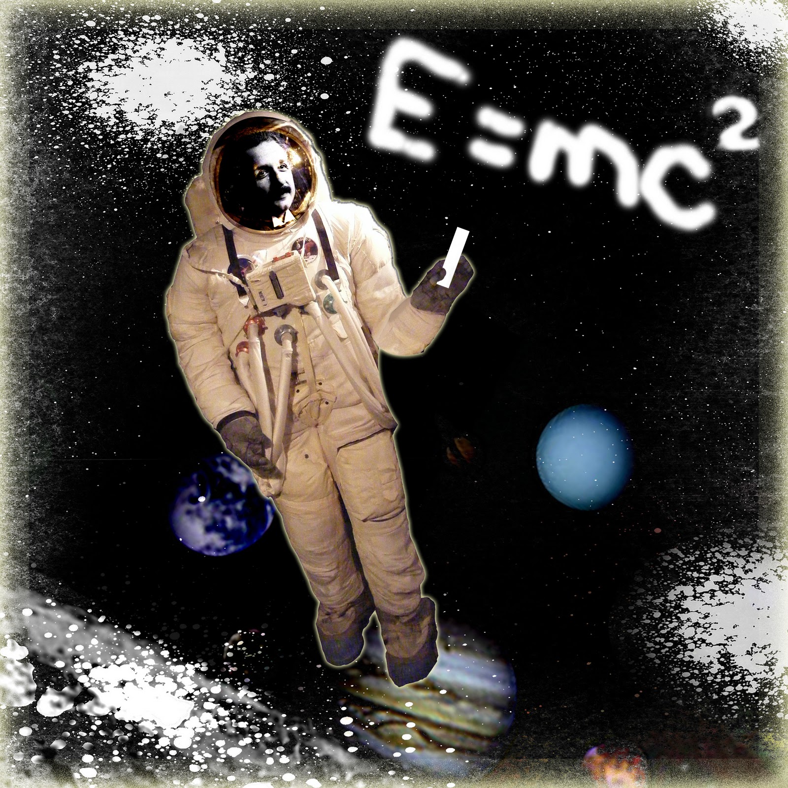 a little color every day: Collage Obsession: Science