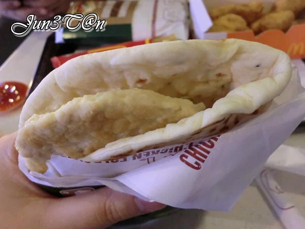 JuneTanyp: McD Chicken Fold Over