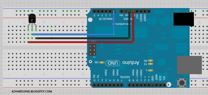 sharing arduino & modul electro: ARDUINO WITH LM 35 (SENSOR SUHU)