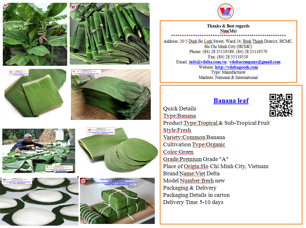 Banana leaf