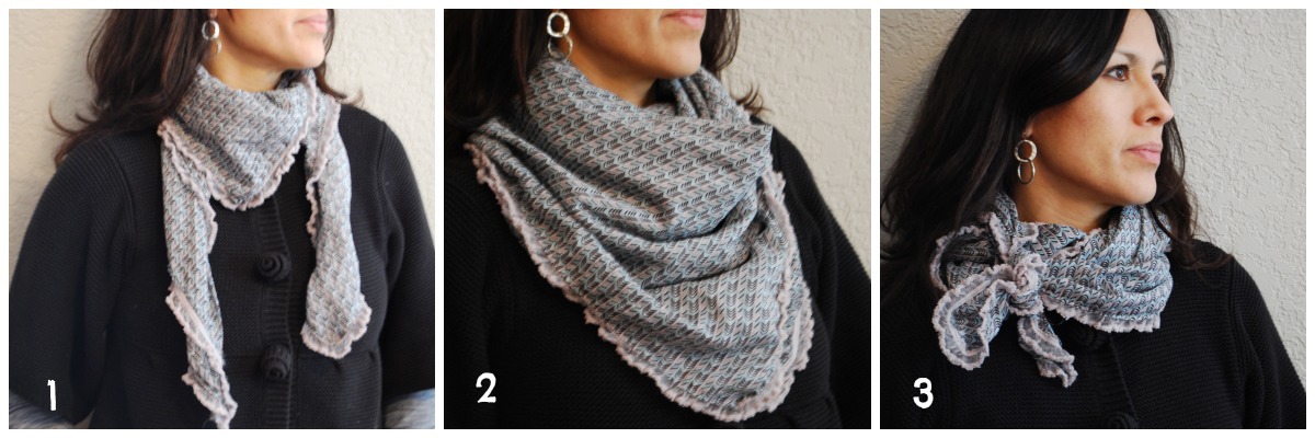 Dia's Days: Square Scarf - How to make one!