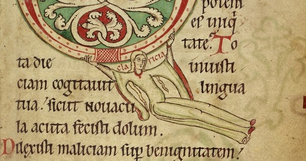 La iluminación de su retrato, Claricia (Siglo XIII?)