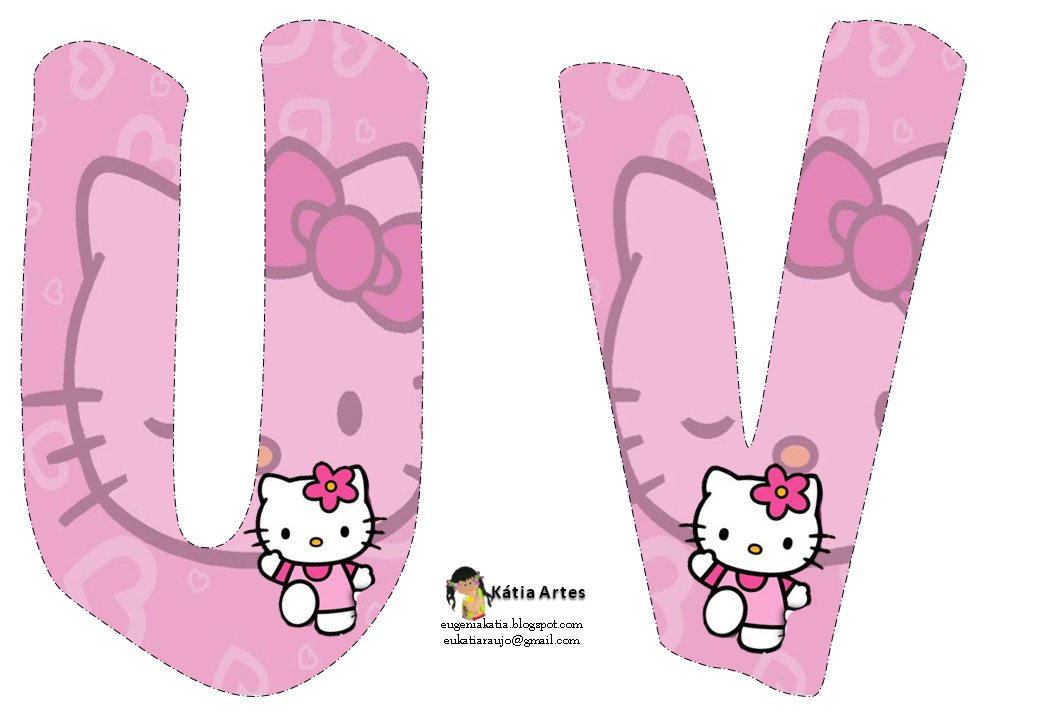 Alfabeto de Hello Kitty - Imagui