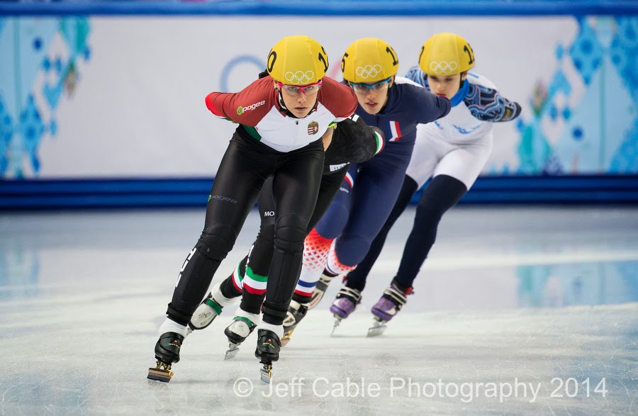 Jeff Cable's Blog: Short Track Skating - Shooting from the ice level ...