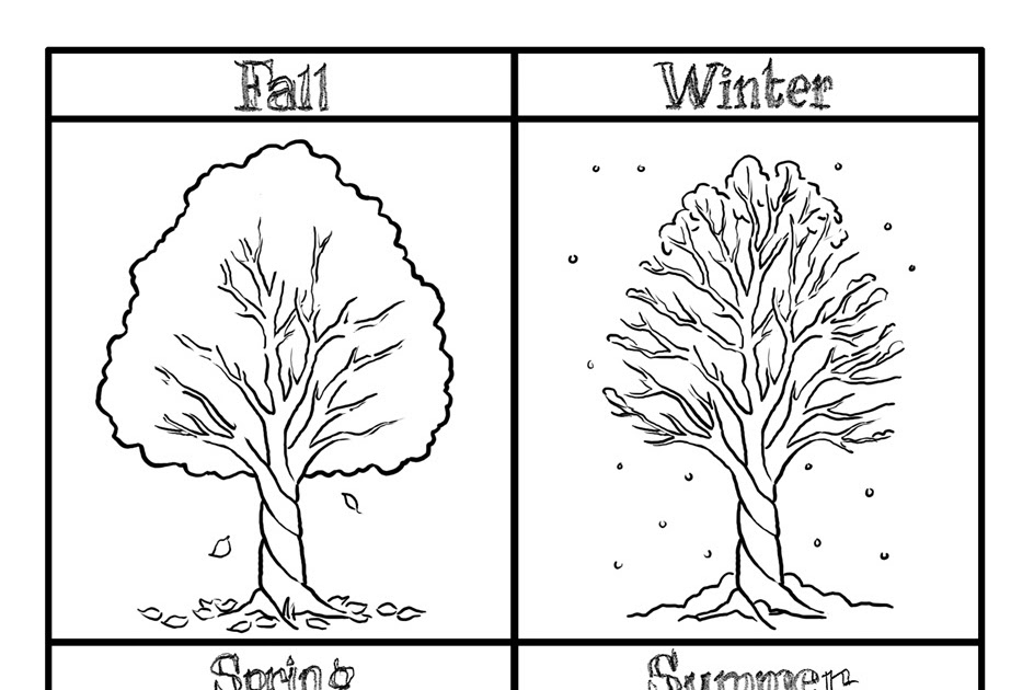 Sheenaowens: Seasons Coloring Pages