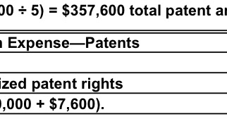 Accounting Questions and Answers: EX 10-20 Amortization entries