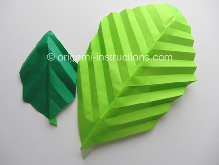 Origami-Instructions.com: Easy Origami Leaf