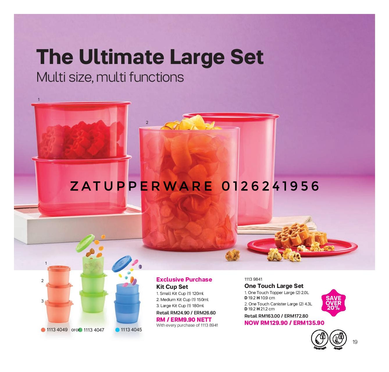 Za Tupperware Malaysia : Catalogue 1st October - 11th November 2018