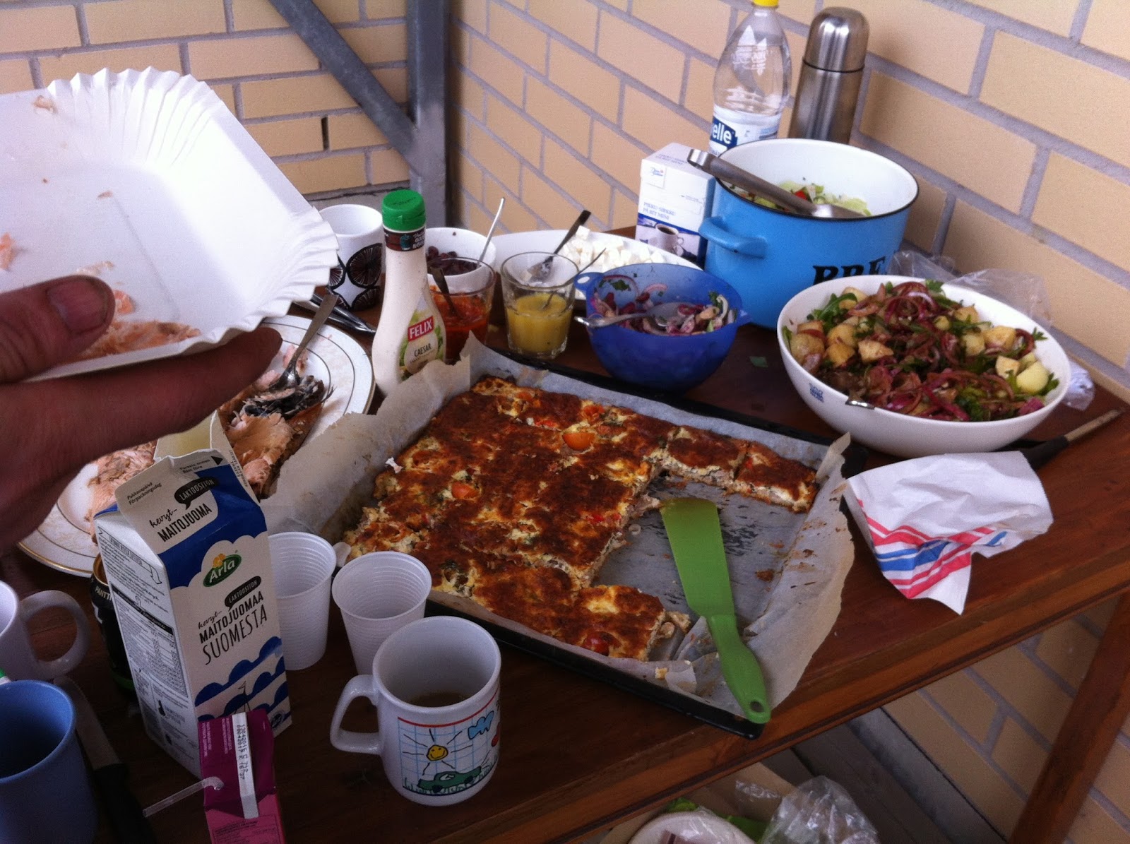 Kahden keittiön väkeä: heinäkuuta 2016