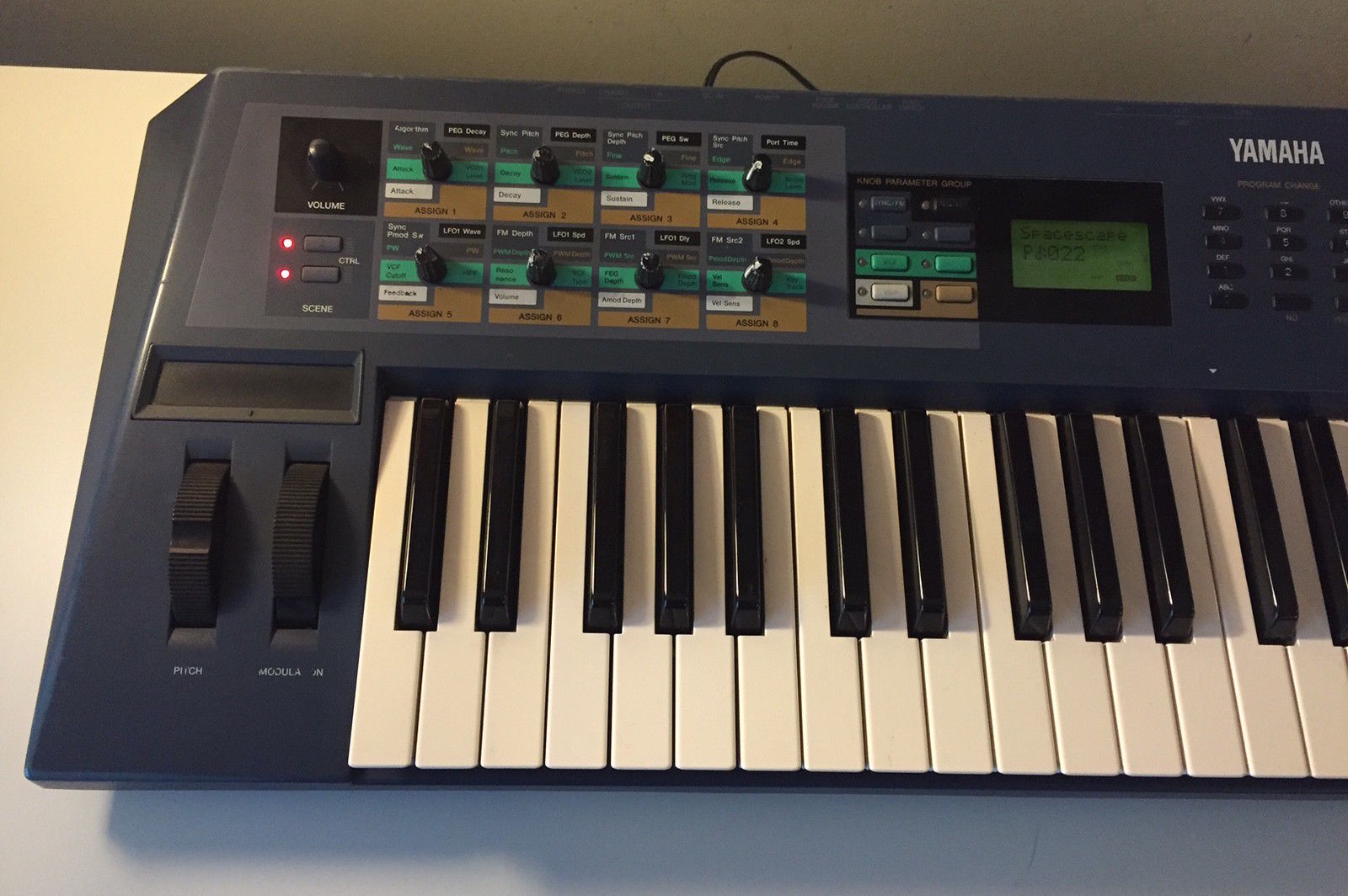 MATRIXSYNTH: Yamaha AN1X Analog Physical Modeling Synthesizer