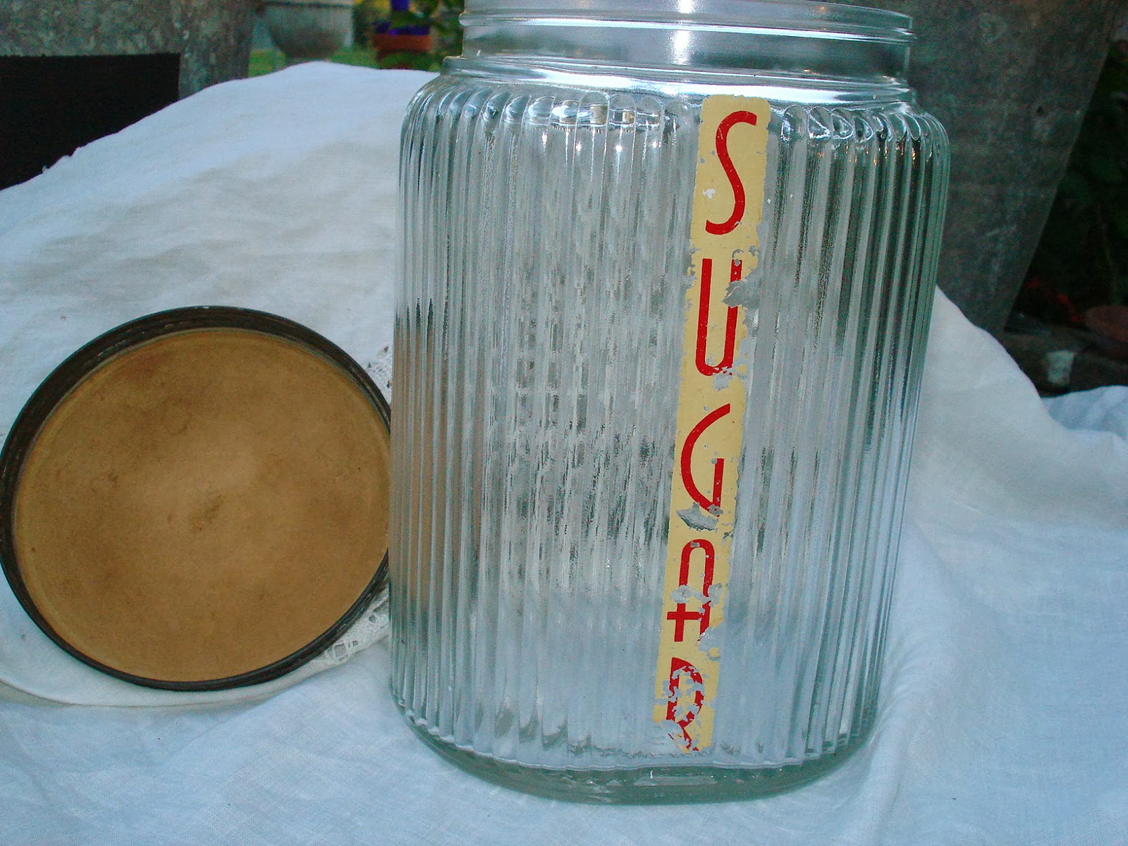 Curtains In My Tree: S U G A R jar