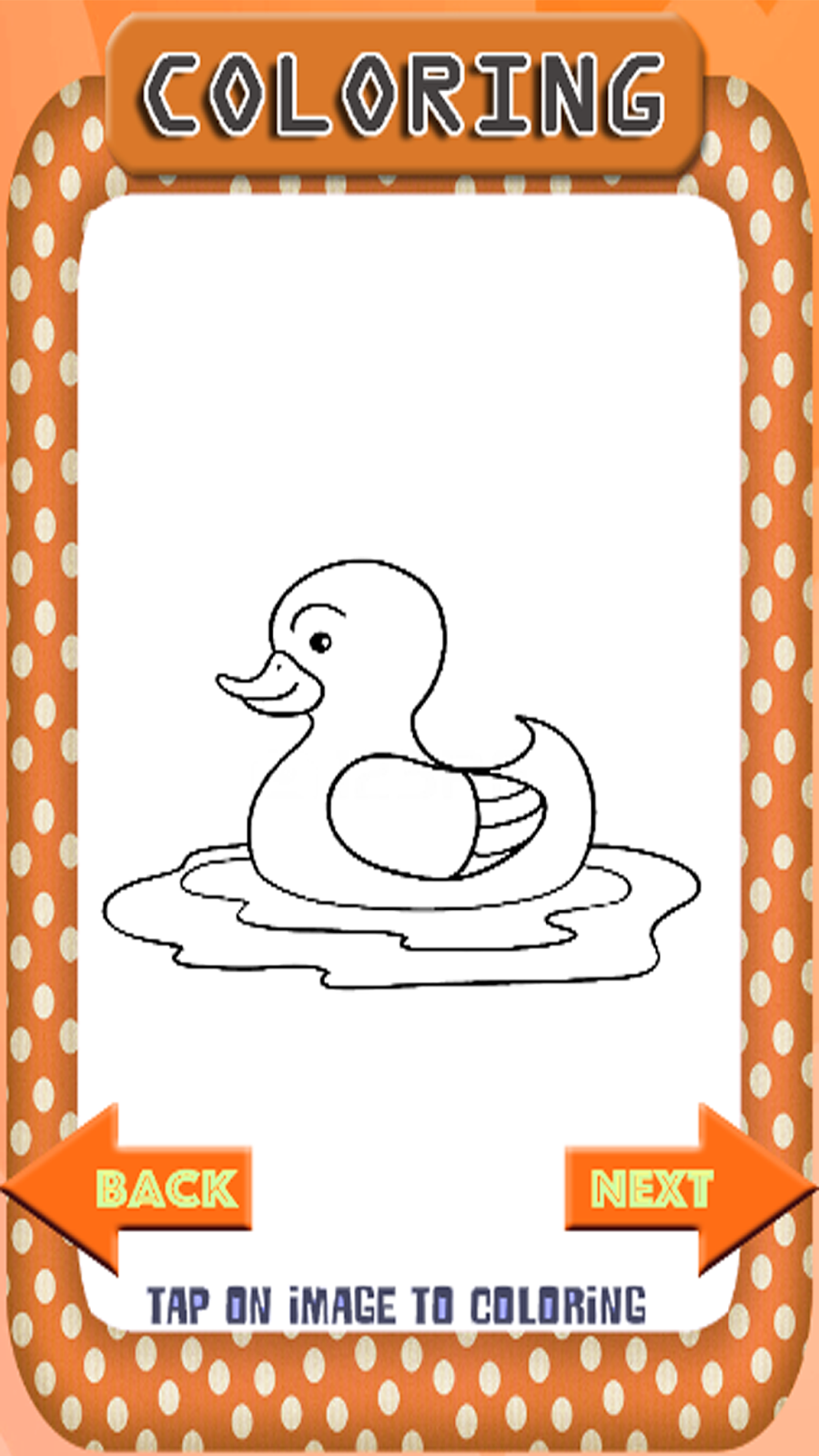 Coloring Draw Pages Duck Games For Kids