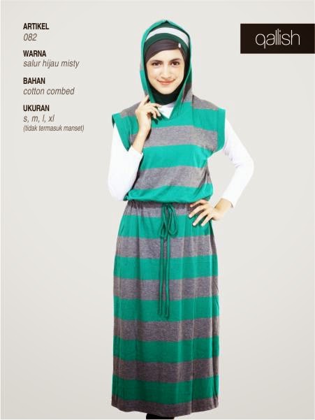 Qallish Katun Motif Salur Gradasi