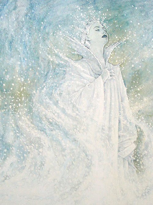 çizgili masallar: The Snow Queen by PJ Lynch