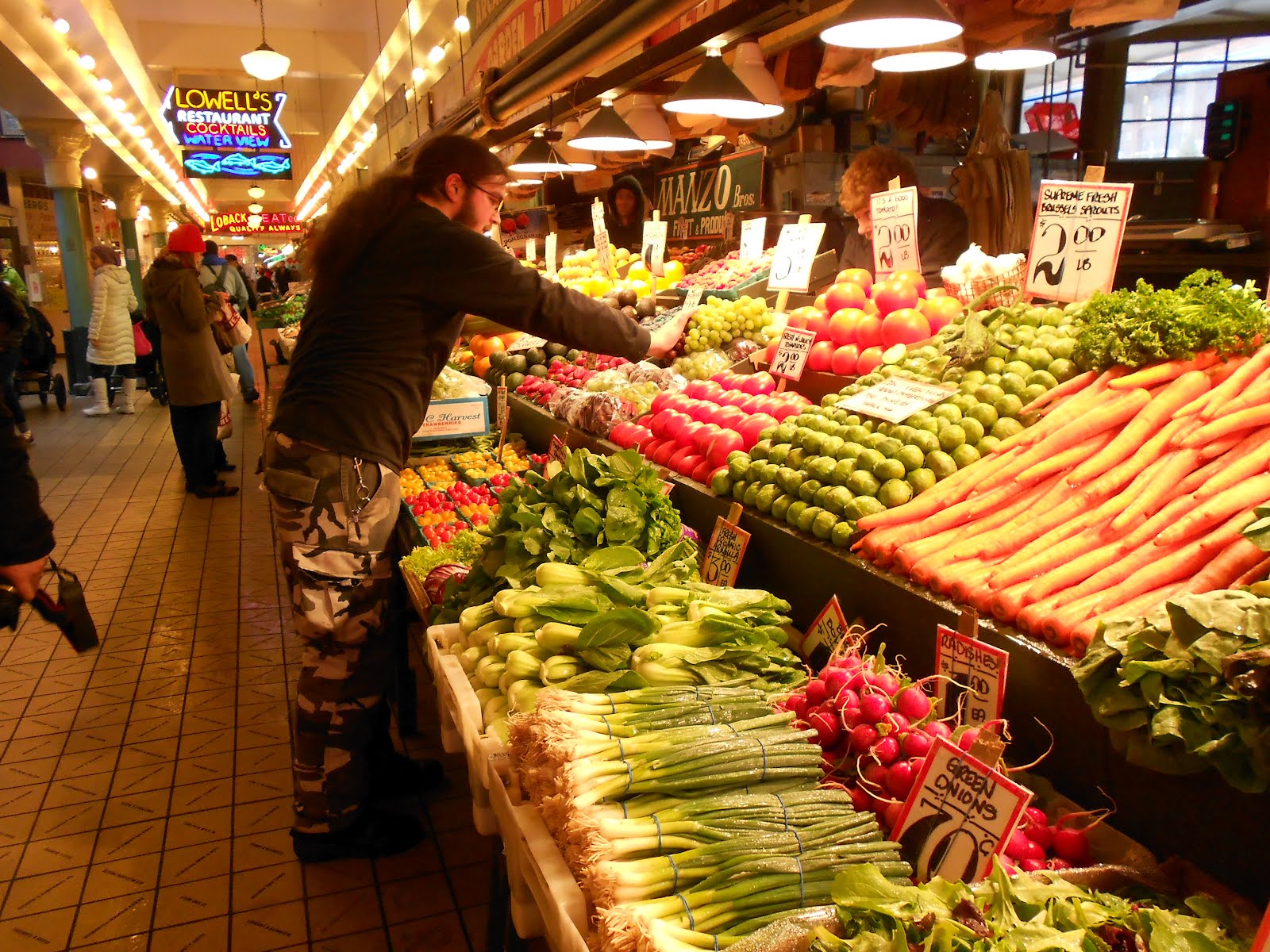 Fruit And Veggie Love At Seattle's Pike Place Market | Frugal Family Tree
