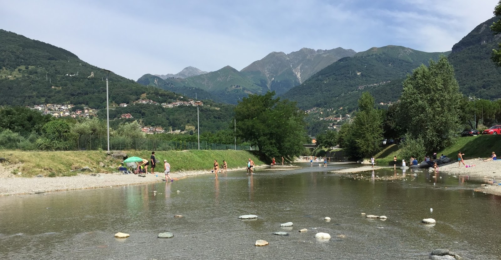 Comer See: Der schönste Badestrand am Comer See