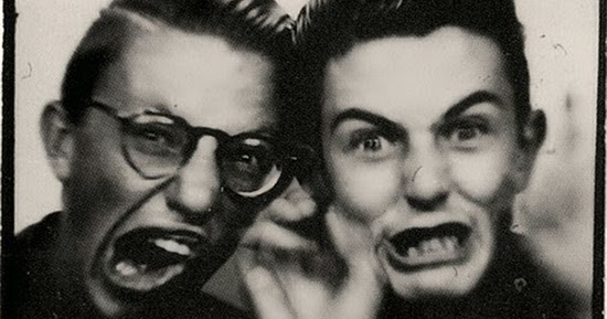 Men in Photobooth ~ Vintage Everyday