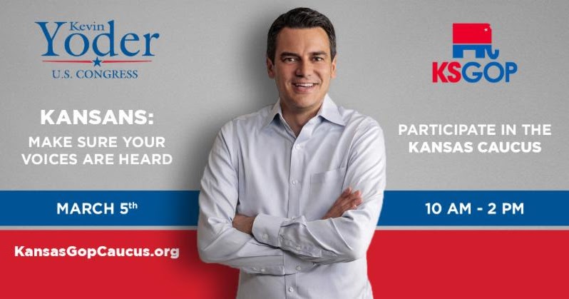 Congressman Kevin Yoder Reminds Kansas Voters About Saturday GOP Primary