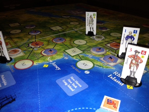 Washington's War Review | Board Game Reviews by Josh