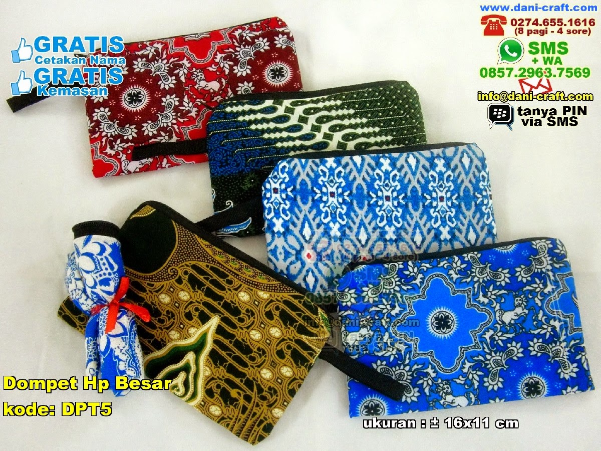 Souvenir Dompet HP besar (DPT-5) | Souvenir Pernikahan