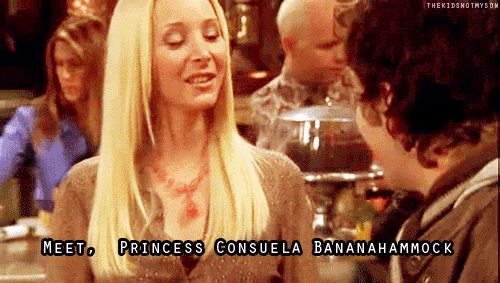 GIF: Princess Consuela Bananahammock [ Phoebism of the Day] - DAILYPOP.in