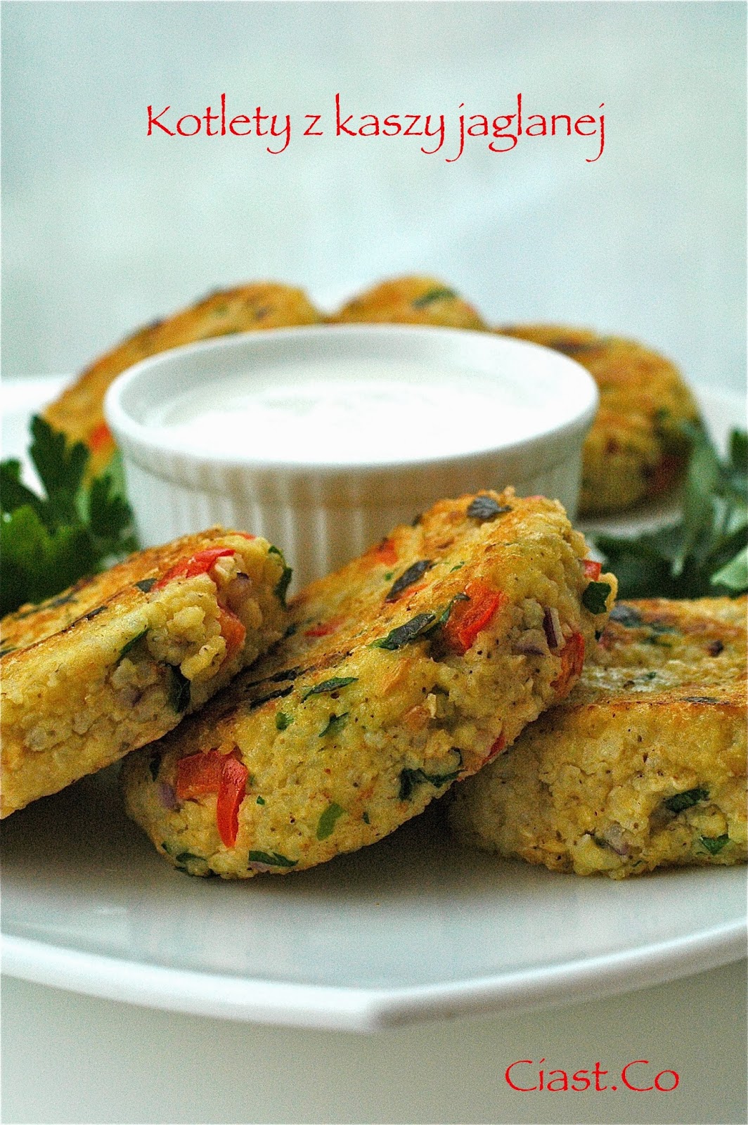 Ciast.Co: Zdrowe kotlety z kaszy jaglanej