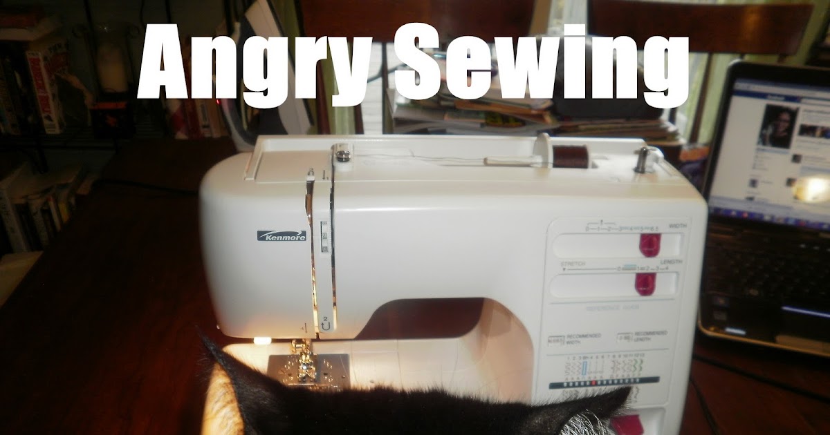 Catladyland: Cats are Funny: Angry Sewing
