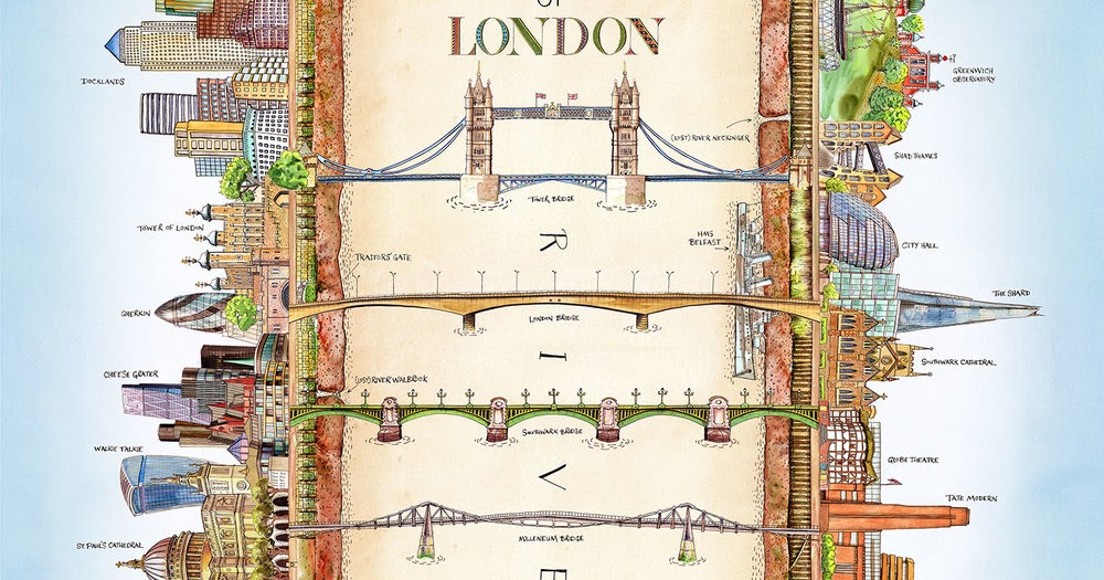 Map of the Week: Landmarks of London