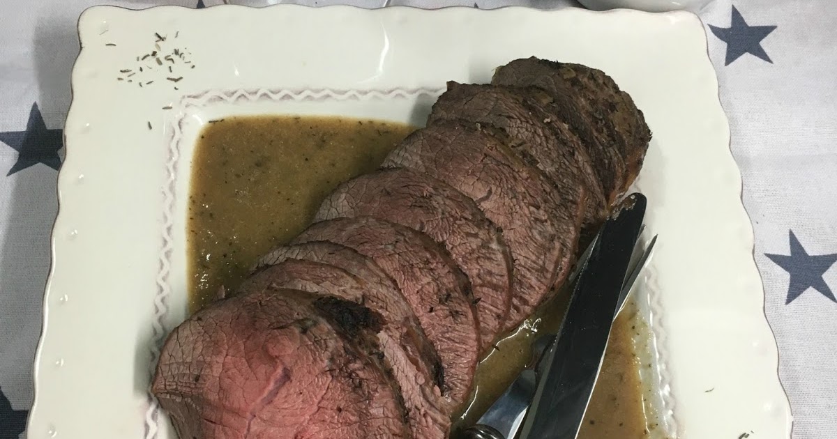Las recetas de Martuka: Ternera Asada Con Tomillo Y Salsa De Cebolla