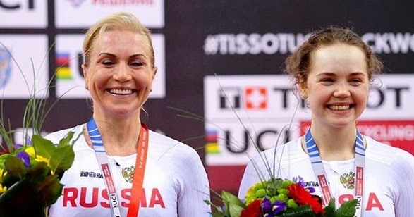CICLISMO TOTAL: Olga Zabelinskaya y María Novolodskaya bronce en la Madison