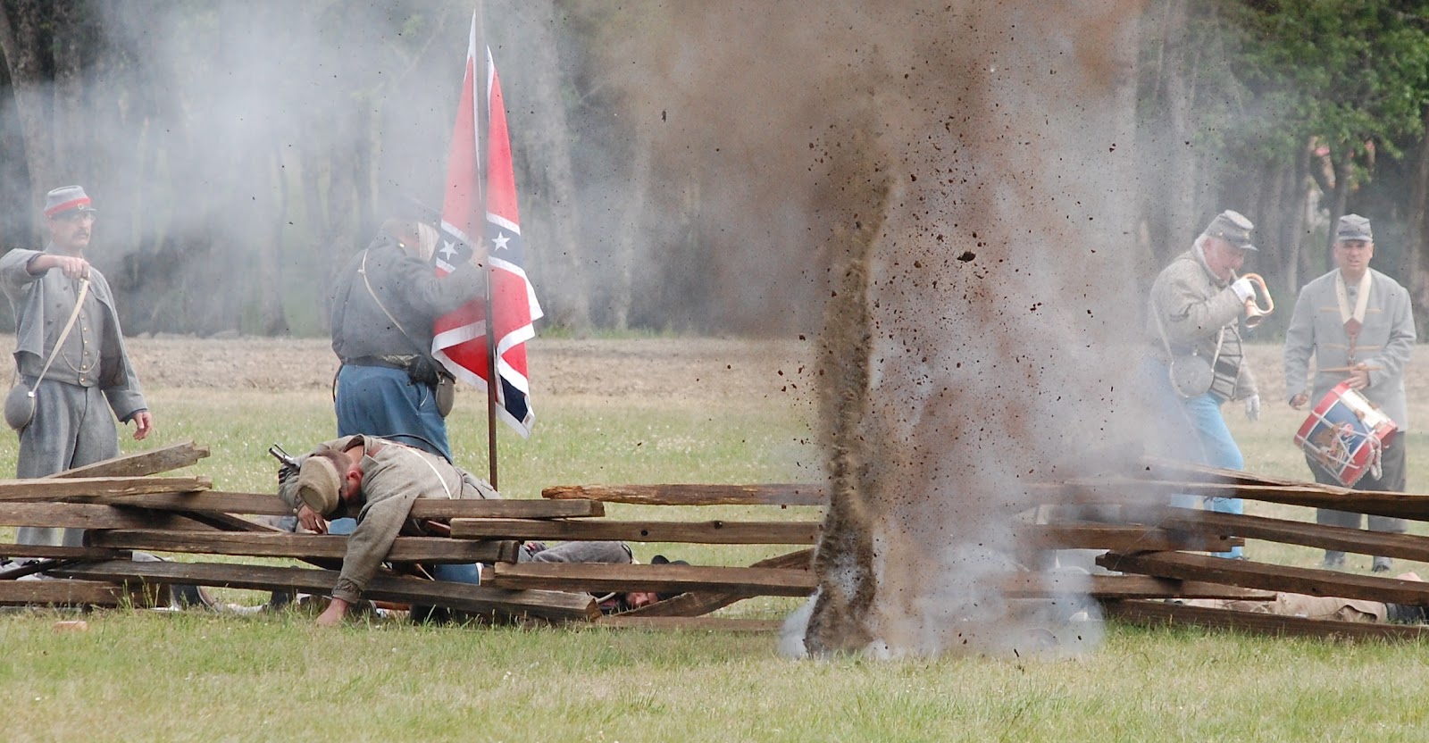 From A Particular Point of View: Action; Civil War Reenactment