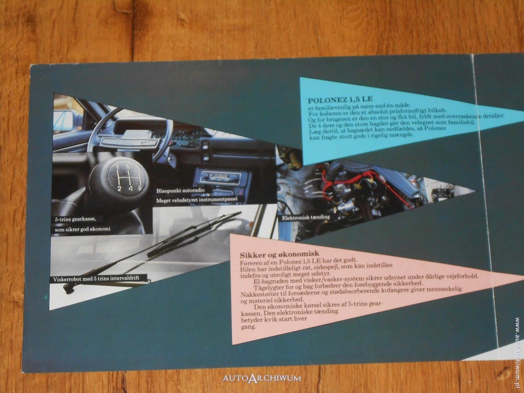 autoArchiwum | CZYTELNIA: FSO POLONEZ / PRIMA - PREZENTACJA PROSPEKTÓW ...
