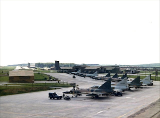 FOUR FOR N.P.R.A: Bitburg Air base