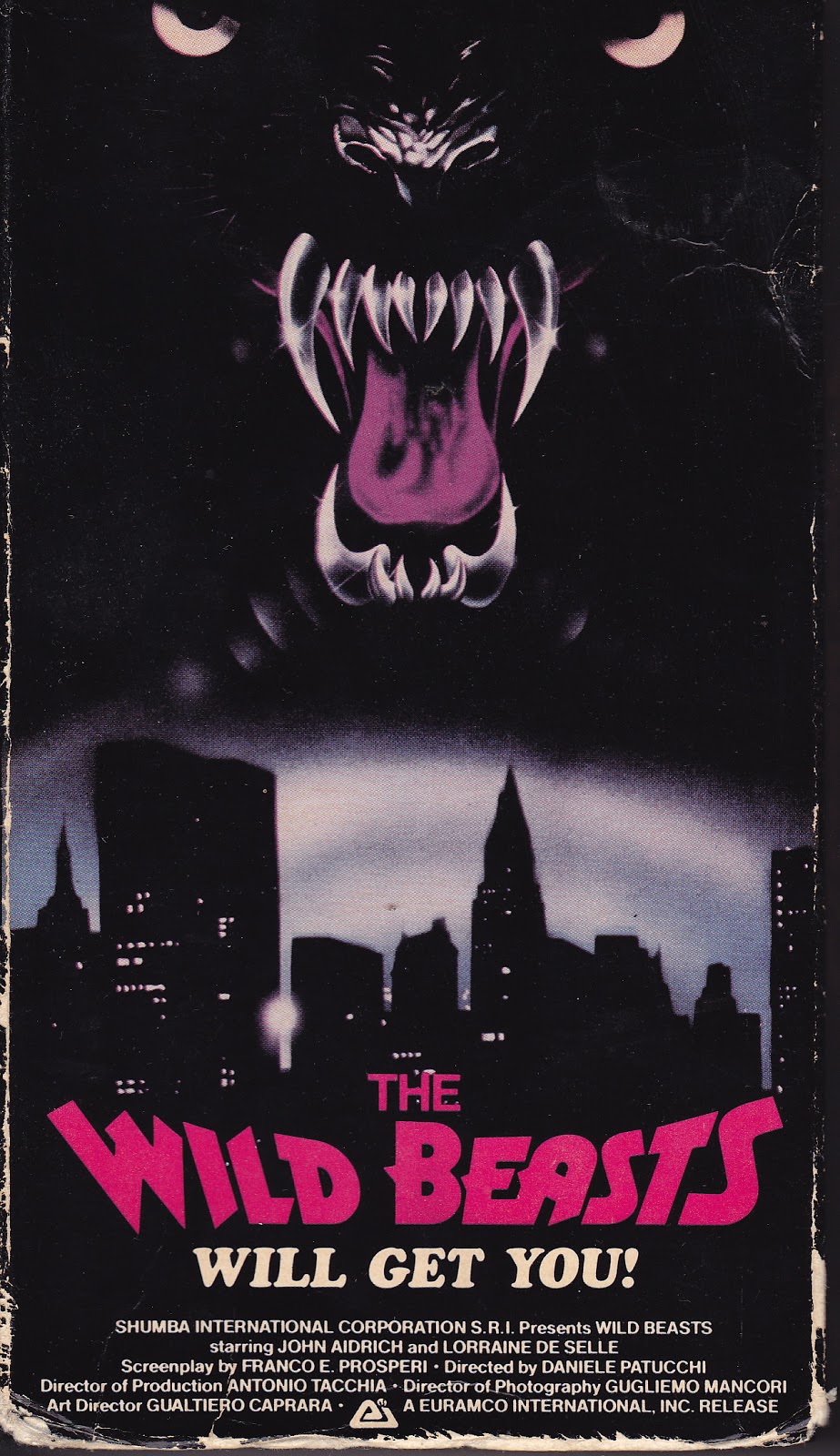 Good Efficient Butchery: Retro Review: WILD BEASTS (1984)