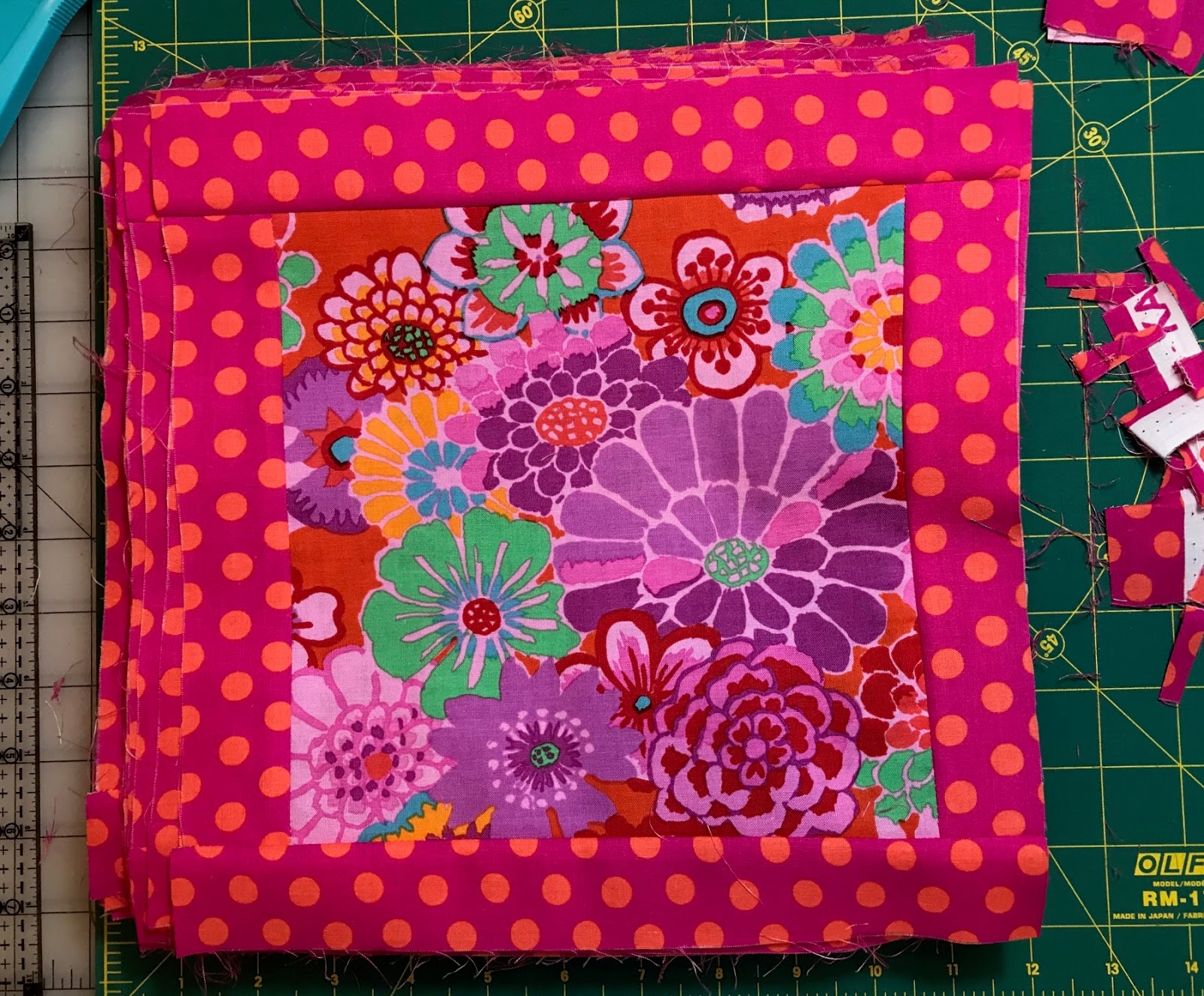 Life in the Scrapatch: 49 Colorful Summer Blocks Done!