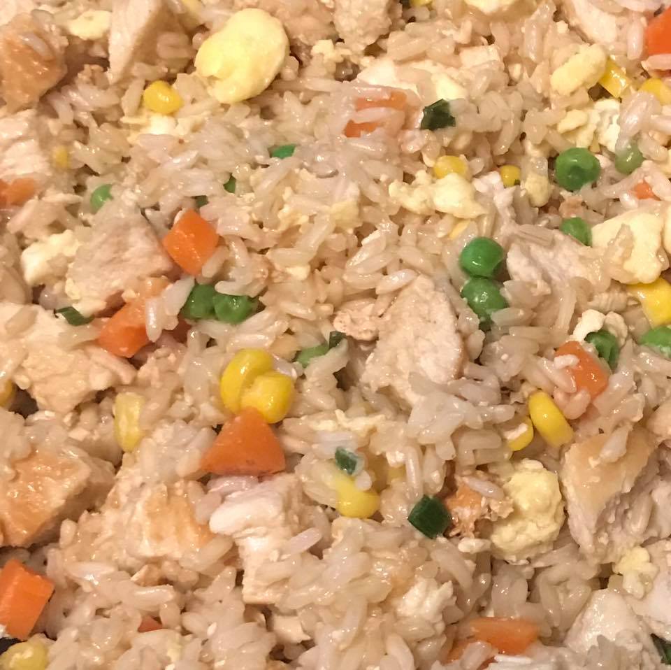 Stitches and Sarcasm: Easy Chicken Fried Rice