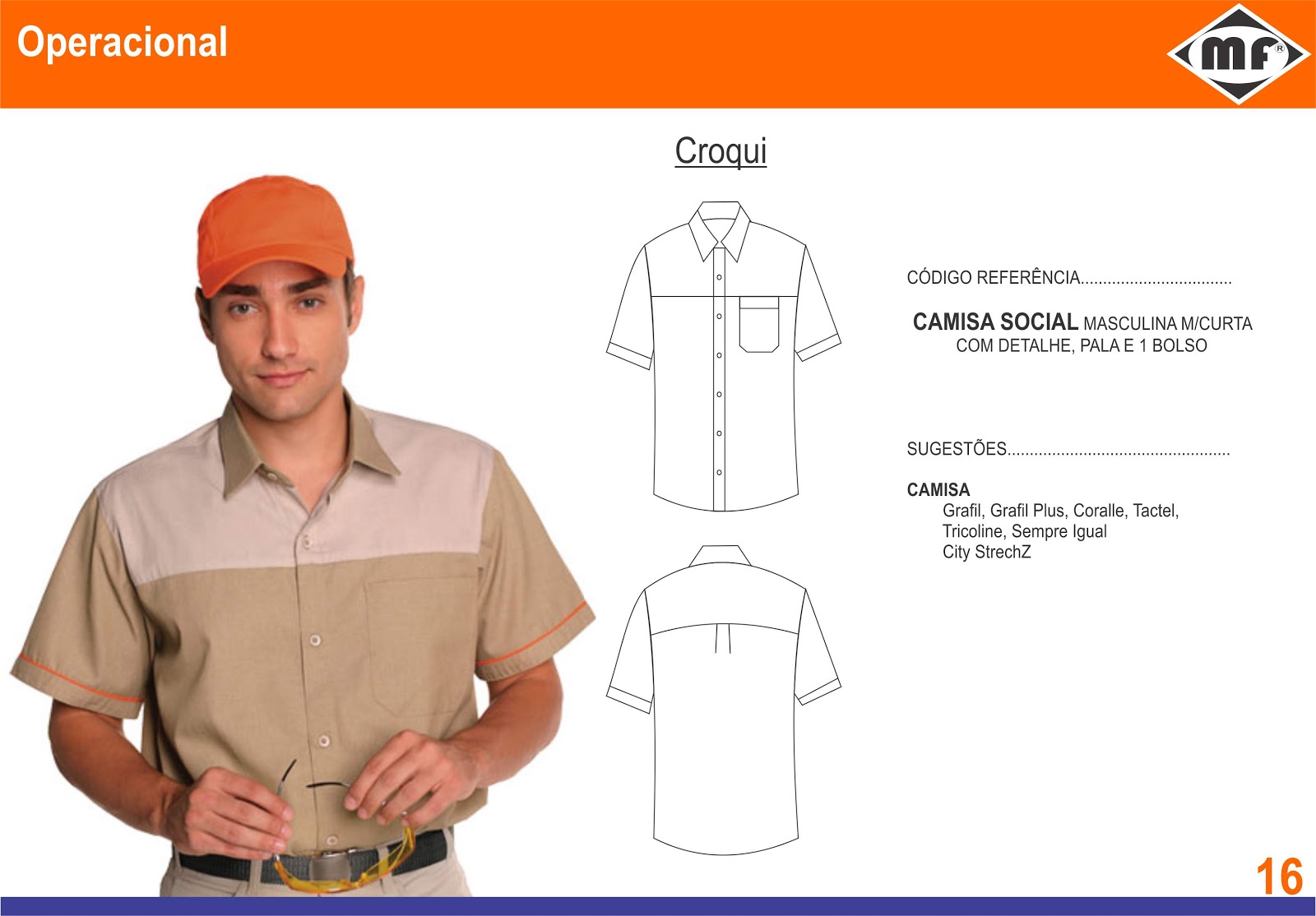 AS Uniformes Profissionais: Modelos