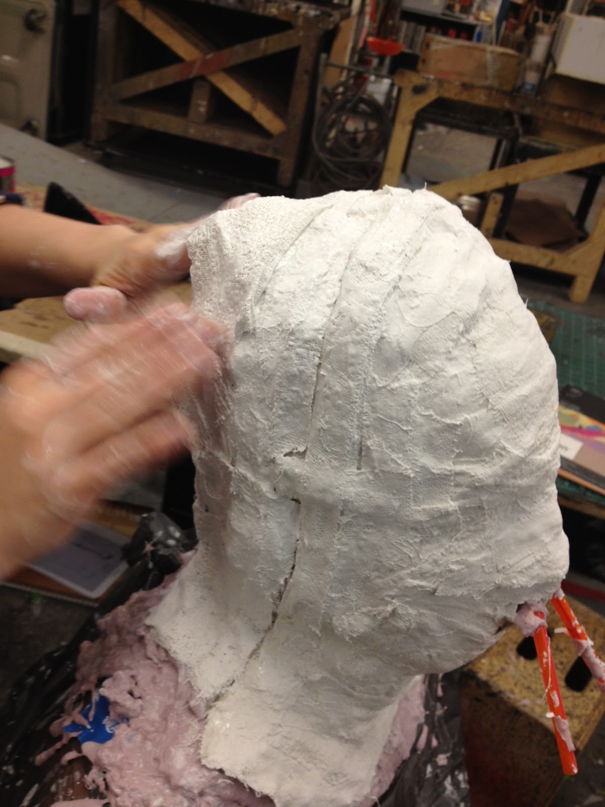 Masked, I Advance: Full Head Casting: Take 2