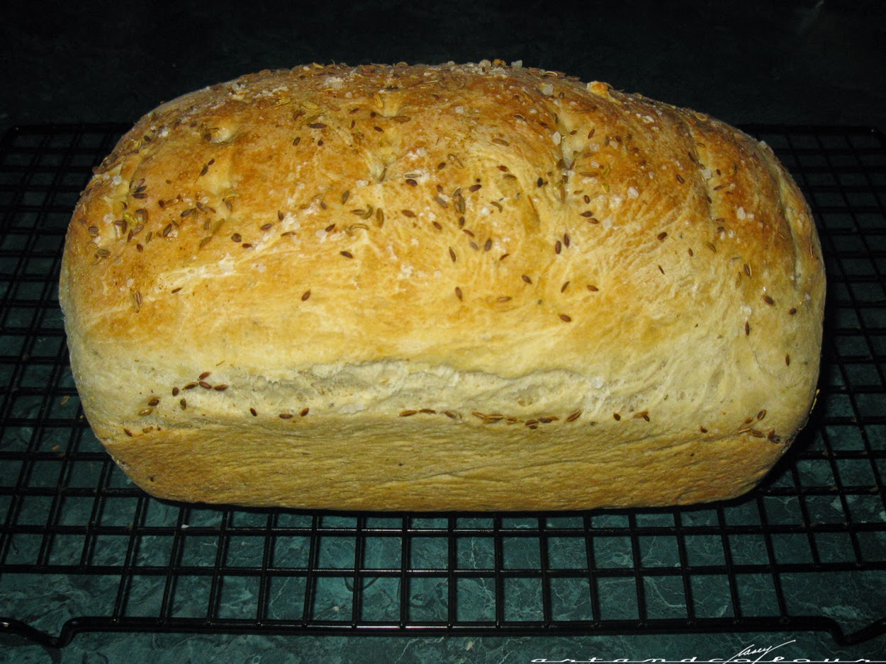 casey/artandcolour: My First Loaf of Bread!