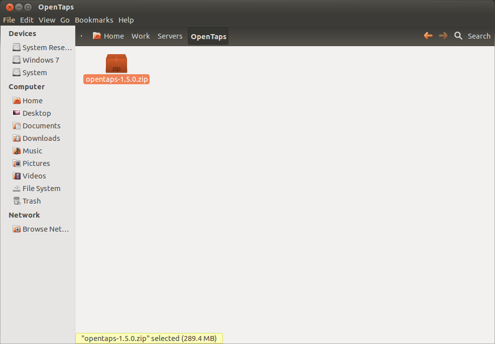 Open design and architecture: Download and Install opentaps 1.5 on Ubuntu