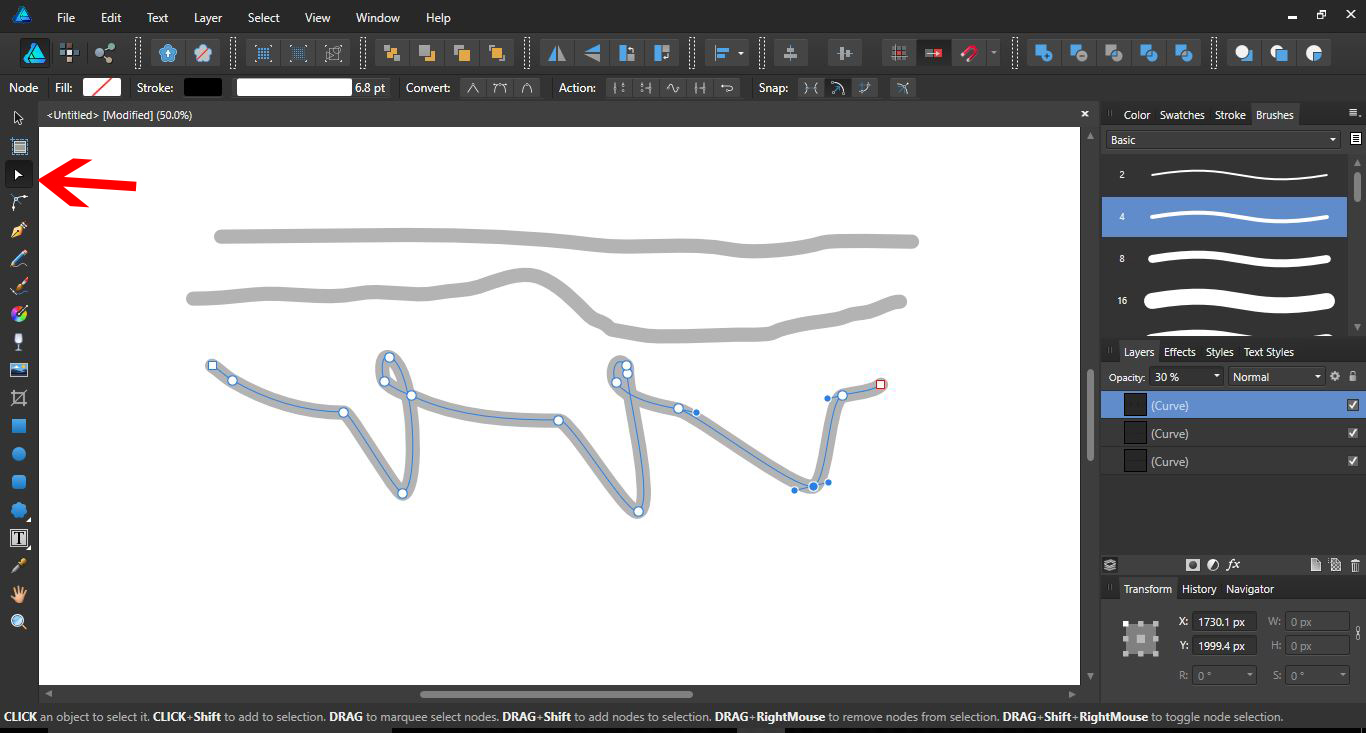 Using the Vector Tool in Affinity Designer | Design Bundles