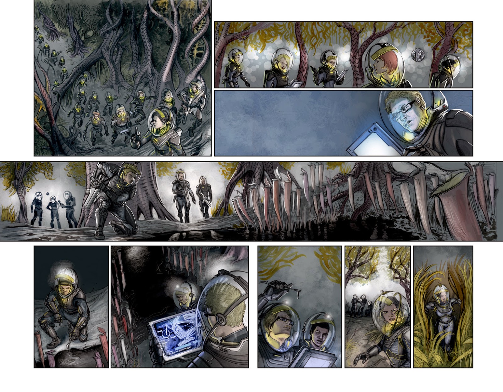 Secuencias en Fuga: PROMETHEUS #1: FIRE AND STONE. Juan Ferreyra. Dark ...