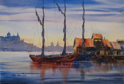 Watercolors by Jim Oberst Blog: Artist Tip #7 - Painting Reflections