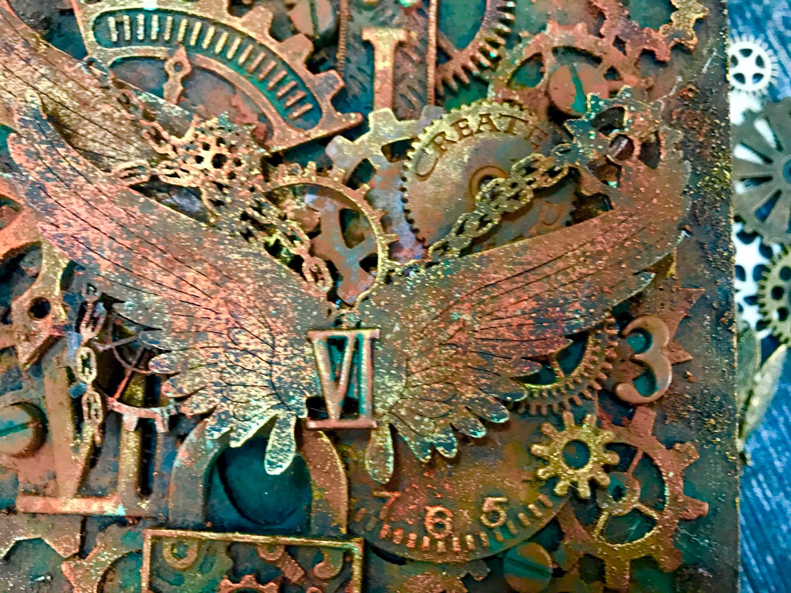 Anat Weksler: Steampunk Rusty box for Scrapiniec