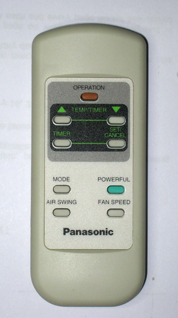 On the Drawing Board: Panasonic IR remote control protocol