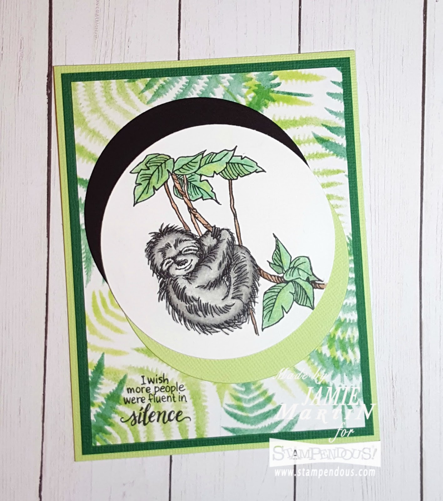 Stamp This!: Sloth Swing