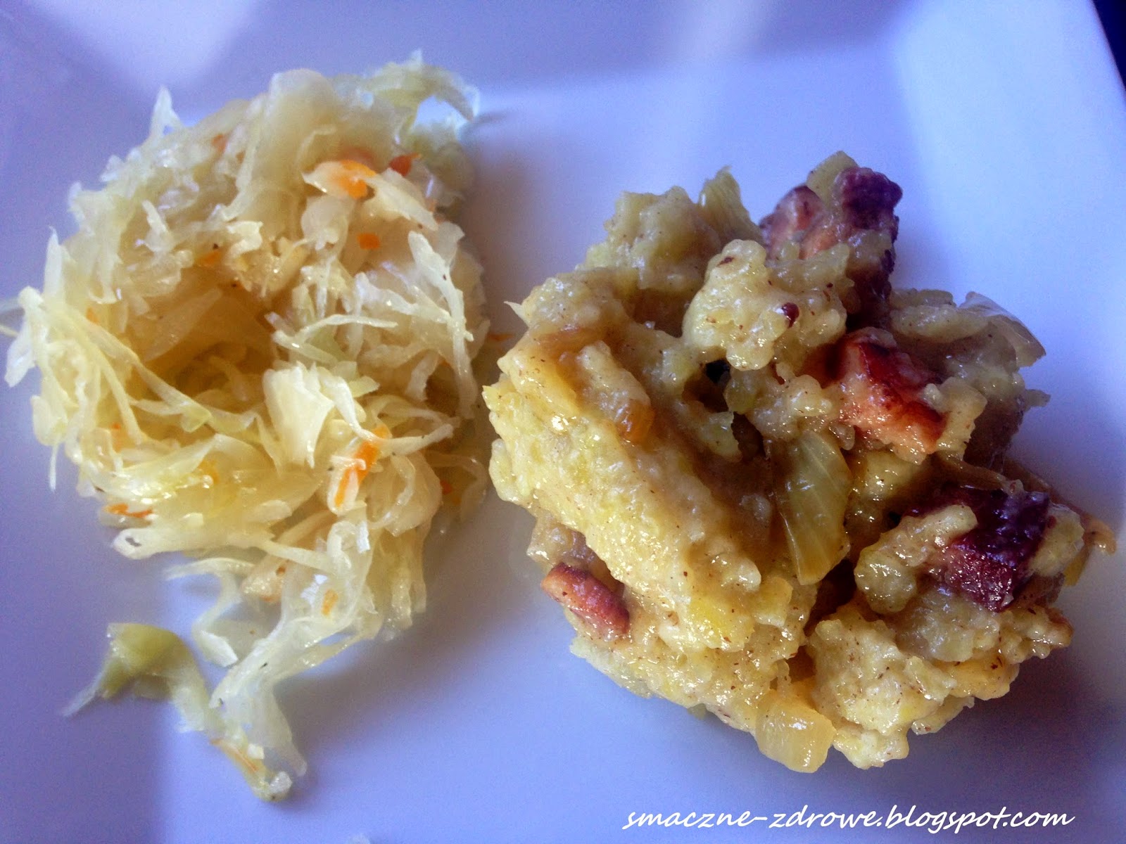 Smaczne-zdrowe: SZARE KLUSKI, CZYLI KLUCHY Z PYRÓW